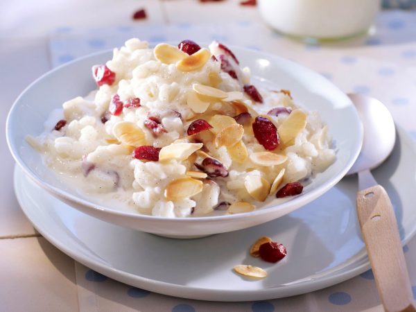 Cranberry Almond Rice Pudding » US Cranberries