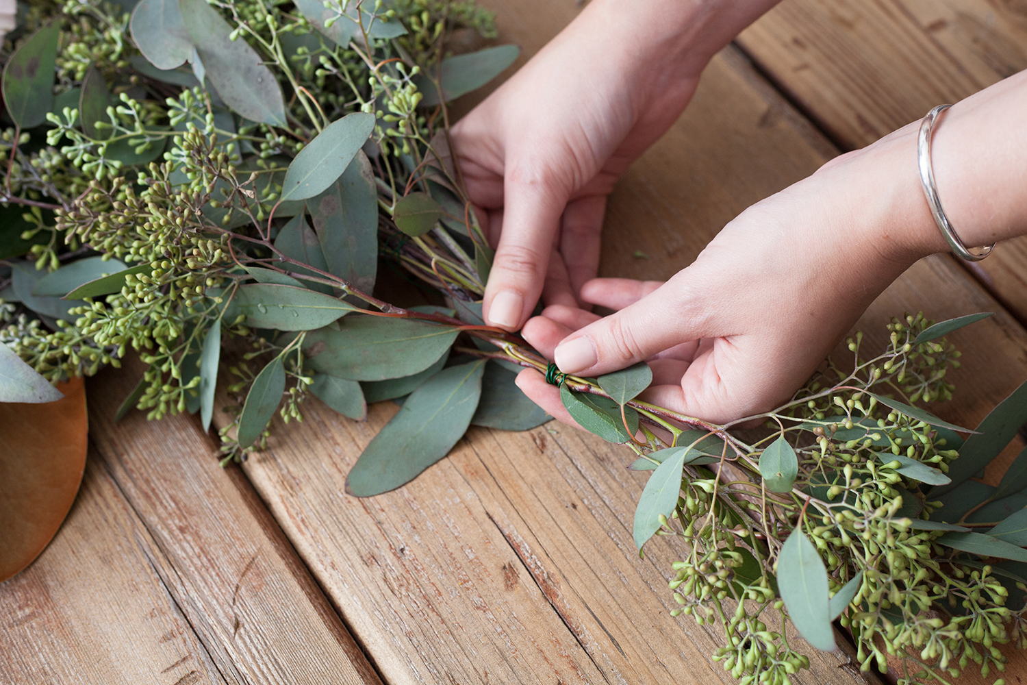 Fall Tabletop Cranberry Garland » US Cranberries