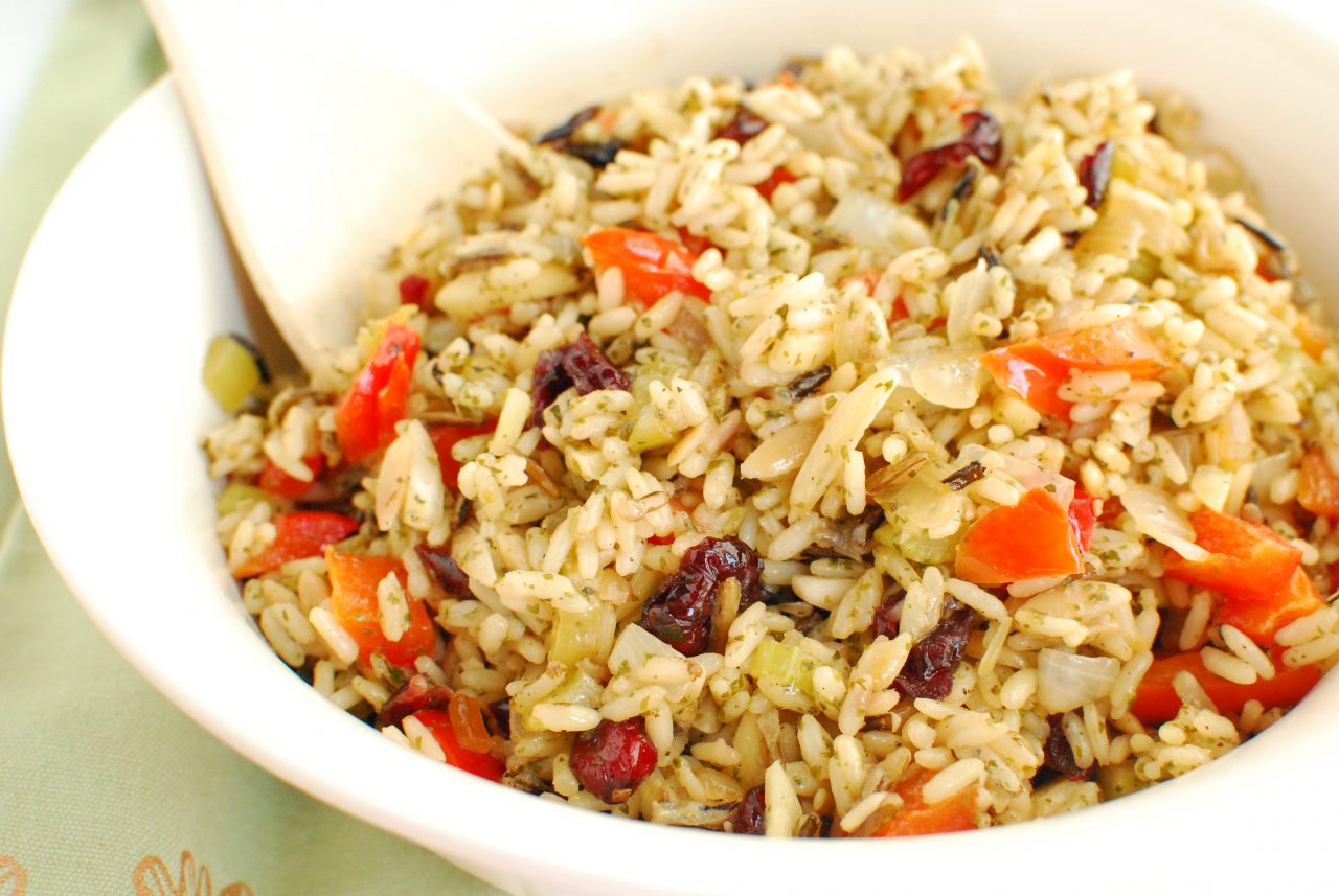Cranberry Rice Salad » US Cranberries