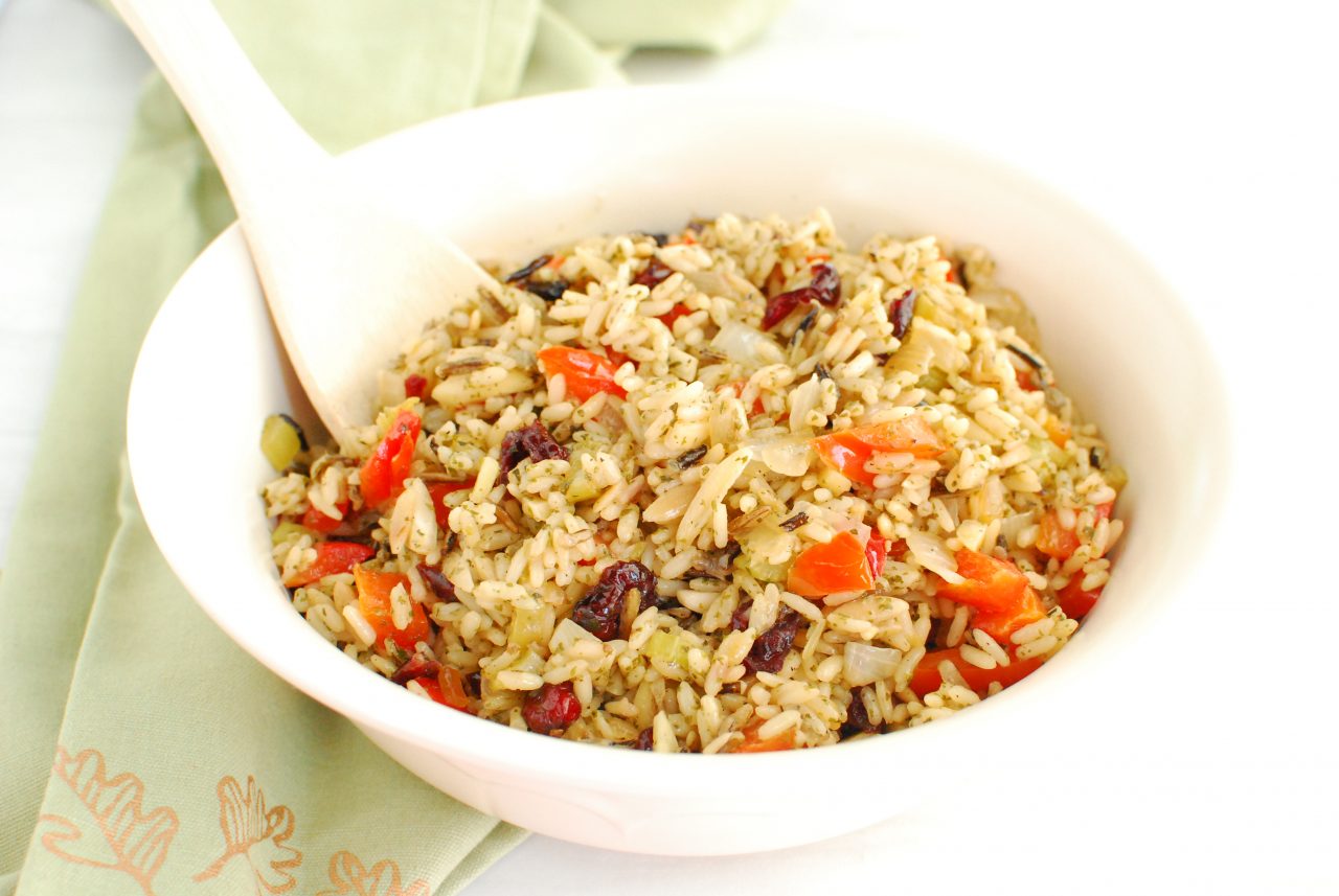 Cranberry Rice Salad » US Cranberries